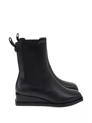 FERRAGAMO Wyatt Ankle Boots - Black