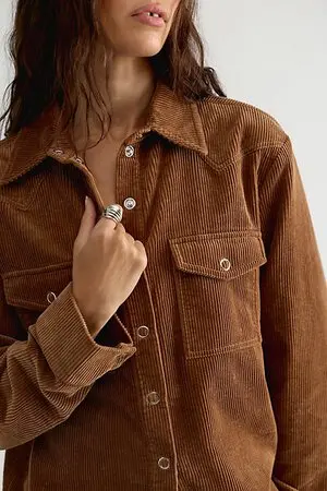 HANSEN & GRETEL Jackson Corduroy Button Down Shirt
