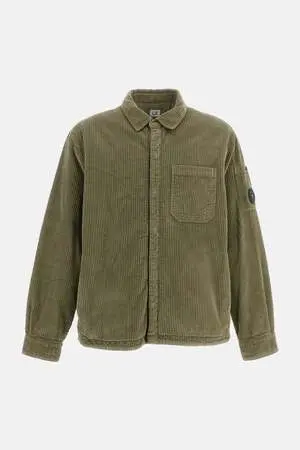 C.P. COMPANY Overshirt Padded In Corduroy - Multicolor