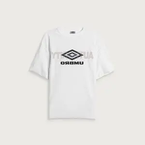 UMBRO BY SLAM JAM Reversed Logo T-shirt - White