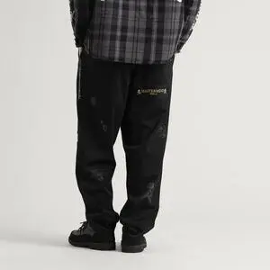 MASTERMIND WORLD Doodle Print Regular Easy Pants