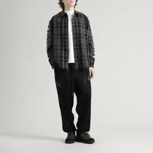 MASTERMIND WORLD Doodle Print Regular Easy Pants