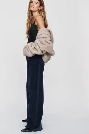 DL1961 Alex Velvet Mid Rise Baggy Jeans