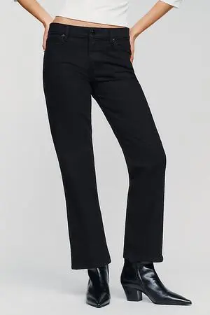 FRAME Cigarette Low Rise Straight Leg Jeans