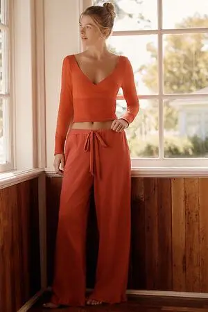 DIPPIN DAISY'S Willow Wrap Top - Red