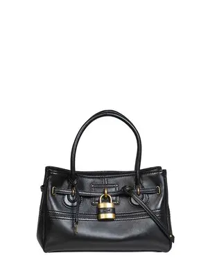 Chloé Black Small Paddington Sling Top-handle Bag - Multicolor