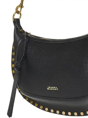 Isabel Marant Étoile Oskan Moon Shoulder Bag In Soft Leather