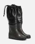 RIER Caoutchouc And Leather Rain Boots - Multicolor
