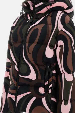 Emilio Pucci Iride Printed Puffer Jacket