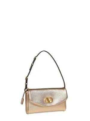 Valentino Garavani Gold Devain Small Shoulder Bag