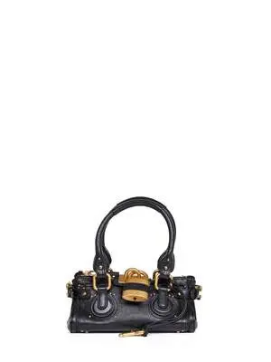 Chloé Black Paddington Small Handbag - Multicolor