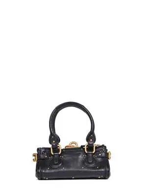 Chloé Black Paddington Small Handbag - Multicolor