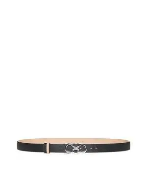 FERRAGAMO Reversible And Adjustable Gancini Belt