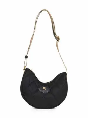 Burberry Black Horseshoe Crossbody Bag