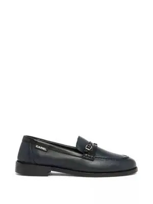 CAREL Gina Buckle-strap Loafers - Blue