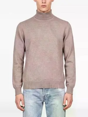 Tagliatore Roll-neck Sweater - Neutrals