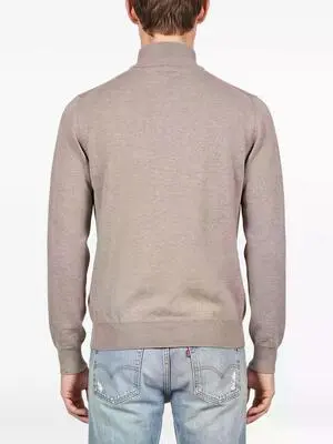Tagliatore Roll-neck Sweater - Neutrals