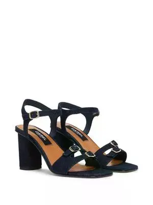 CAREL Angelica Triple-strap Sandals - Blue