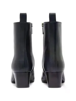 CAREL Estime Two-tone Leather Ankle Boots
