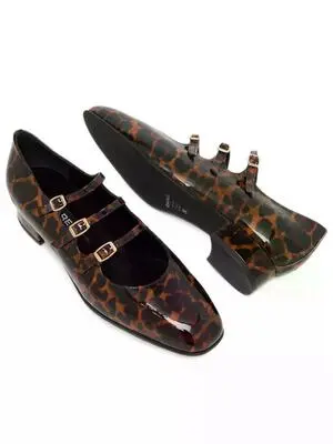CAREL Ariana Leopard-print Ballet Flats