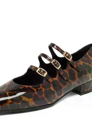 CAREL Ariana Leopard-print Ballet Flats