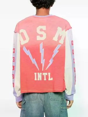 DIET STARTS MONDAY Logo-print Panelled Sweater