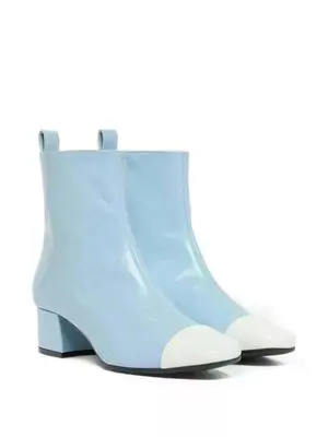 CAREL Estime Patent Leather Ankle Boots