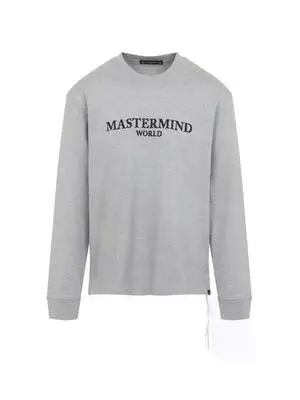 MASTERMIND WORLD Logo-print Skull-print Sweatshirt - Grey