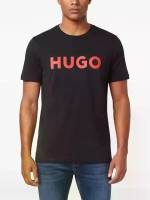 Hugo Logo-print T-shirt - Black