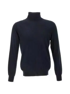 KANGRA Turtleneck Sweater - Blue