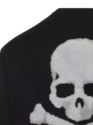 MASTERMIND WORLD Mj Logo-print Skull-patch T-shirt