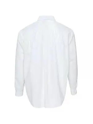 Comme Des Garçons Gathered-back Shirt