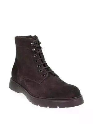 DOUCAL'S Lace-up Suede Boots