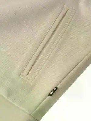 BOSS Zip-up Textured Cardigan