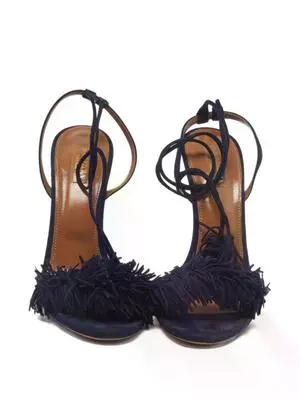 AQUAZZURA Wild Fringed Sandals