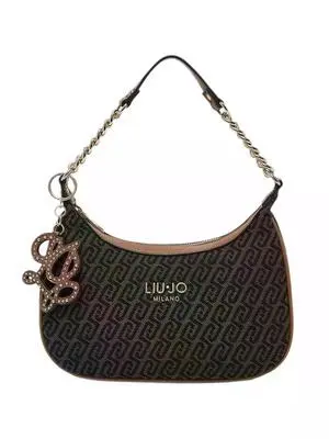 Liu Jo Monogram-pattern Chain-link Shoulder Bag