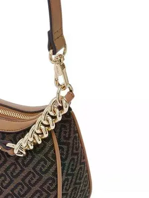 Liu Jo Monogram-pattern Chain-link Shoulder Bag