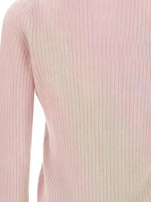 GRAN SASSO Ribbed-knit Long-sleeve Sweater
