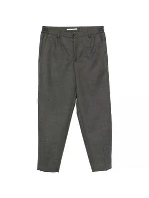 BRIGLIA 1949 Portofino Pleated Tailored Trousers - Grey