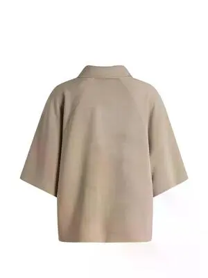 BOSS Loose-fit Polo Sweatshirt In Scuba Jersey