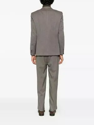 MARSEM Double-breasted Check-pattern Suit