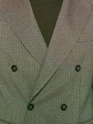 MARSEM Double-breasted Check-pattern Suit