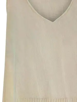 MAURIZIO MYKONOS V-neck Sleeveless Top