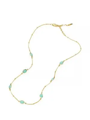 MISSOMA Magma Amazonite-embellished Charm Choker