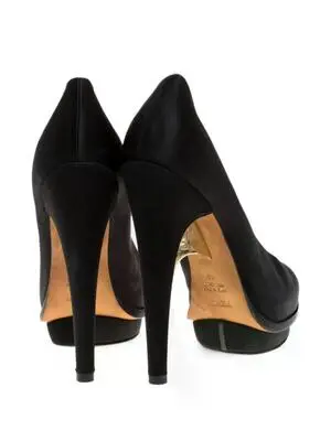 Fendi Bridge-heel Platform Pumps