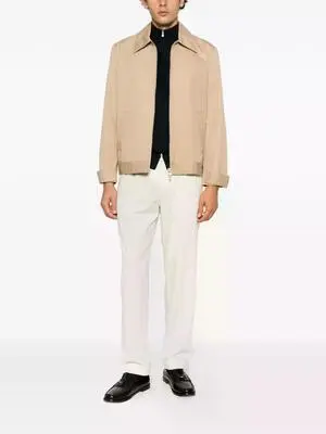 Tagliatore Zip-up High-neck Cardigan