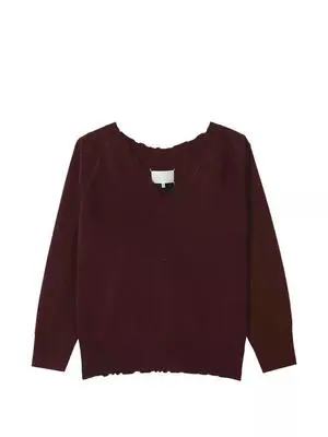 MAISON MARGIELA Distressed V-neck Sweater