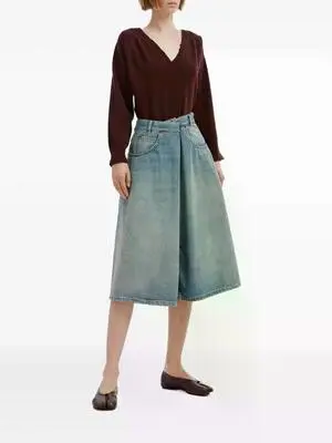 MAISON MARGIELA Distressed V-neck Sweater
