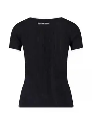 Marine Serre Ribbed T-shirts For Women