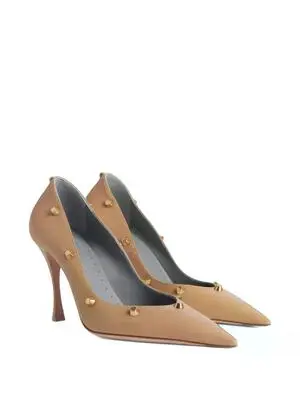 Balenciaga Midnight City Pump In Beige